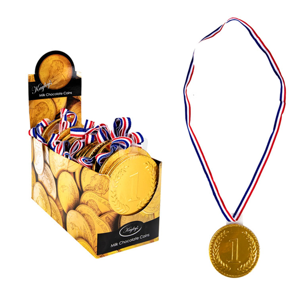 Milk Chocolate Medals 23 g – Cake Experts